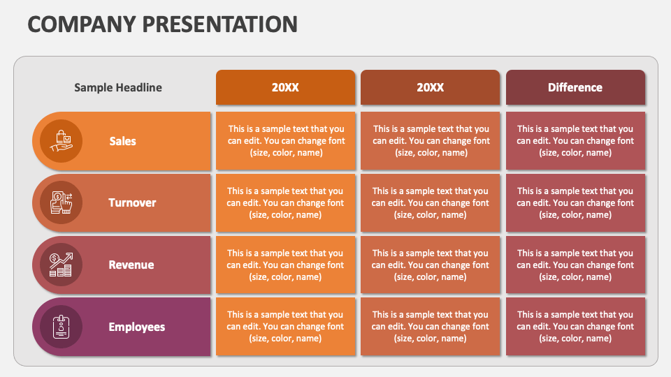 Company Presentation Template for PowerPoint and Google Slides - PPT Slides