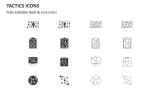 Tactics Icons for Google Slides and PowerPoint