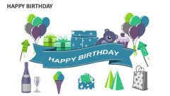 Happy Birthday Template for PowerPoint and Google Slides - PPT Slides