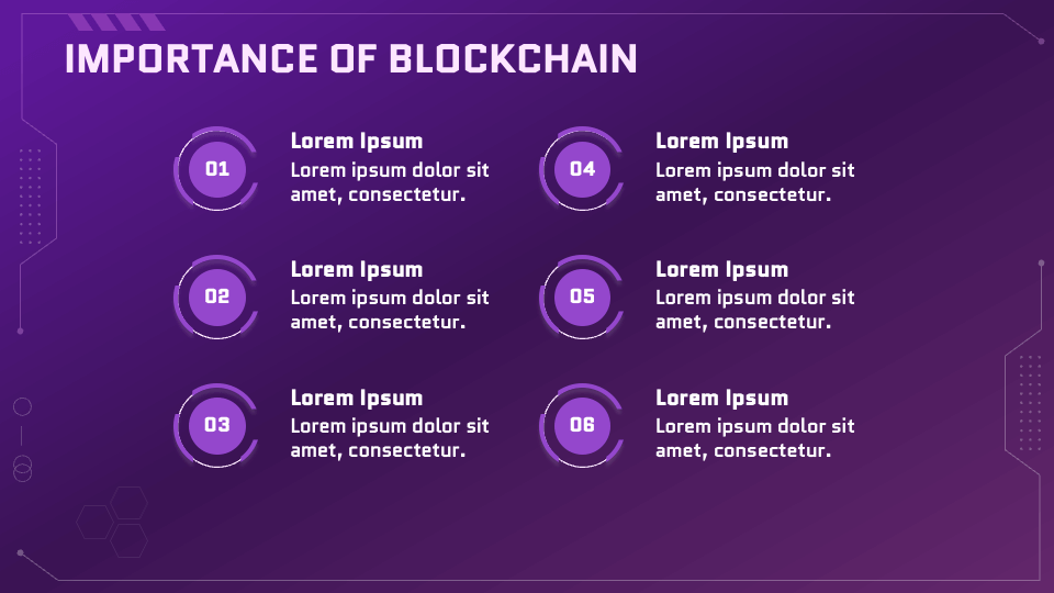 Blockchain Technology Presentation Theme for PowerPoint and Google Slides - PPT Slides
