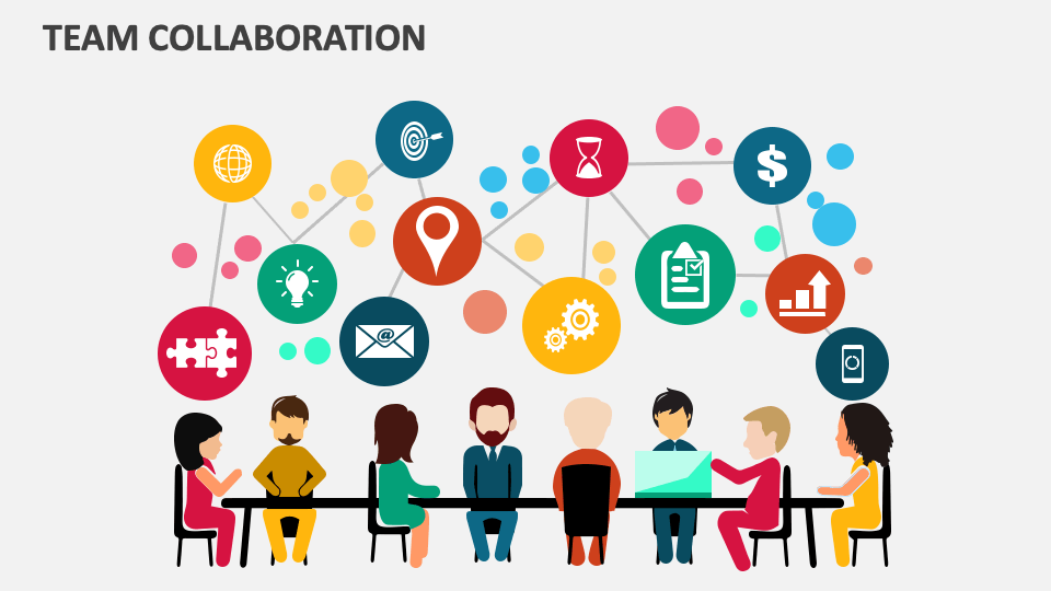 Team Collaboration Template for PowerPoint and Google Slides - PPT Slides