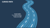 Curved Path PowerPoint and Google Slides Template - PPT Slides