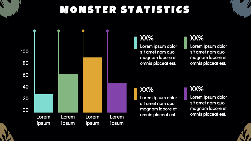 Free Monsters Presentation Theme for Google Slides and PowerPoint