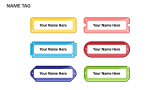 Name Tag for Google Slides and PowerPoint