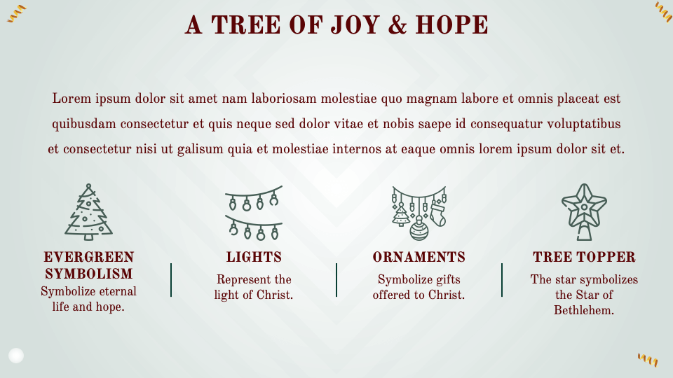 Free - Christmas Tree Presentation Template for Google Slides and ...