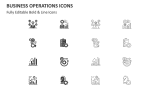 Business Operations Icons for PowerPoint and Google Slides - PPT Slides