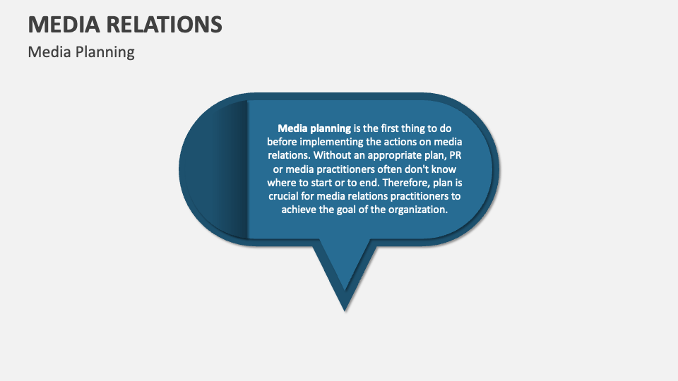 Media Relations Template for PowerPoint and Google Slides - PPT Slides