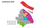 Shanghai Map for Google Slides and PowerPoint - PPT Slides