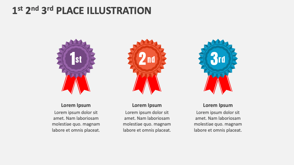 1st 2nd 3rd Place Illustration for Google Slides and PowerPoint - PPT ...