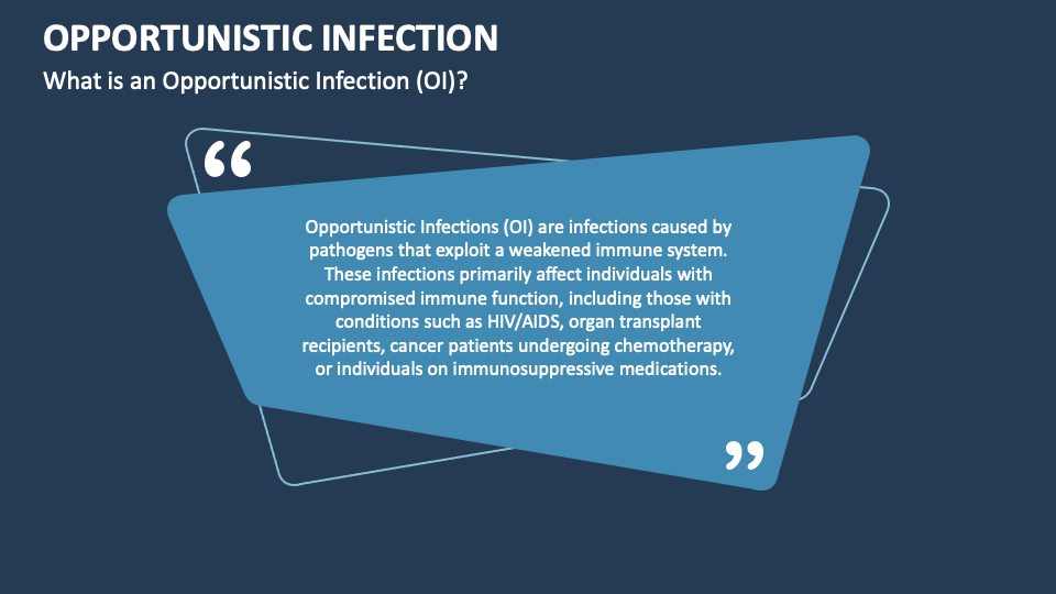 Opportunistic Infection PowerPoint and Google Slides Template - PPT Slides