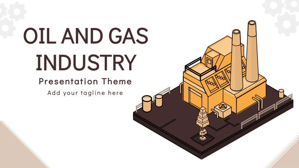 Oil and Gas Industry Presentation Theme for Google Slides and PowerPoint