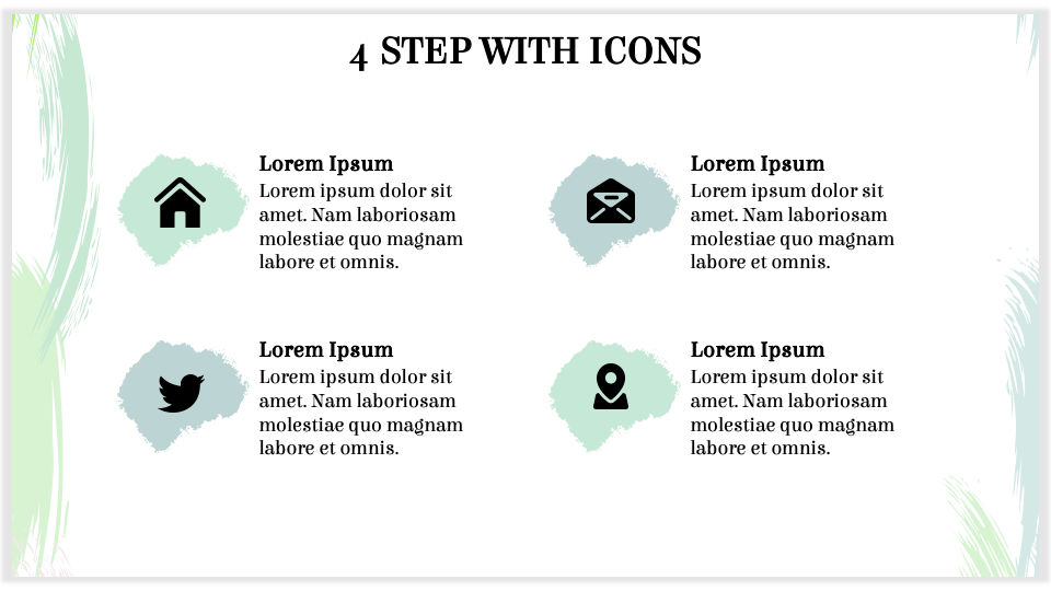 Free Brush Pattern Background Presentation for Google Slides and PowerPoint