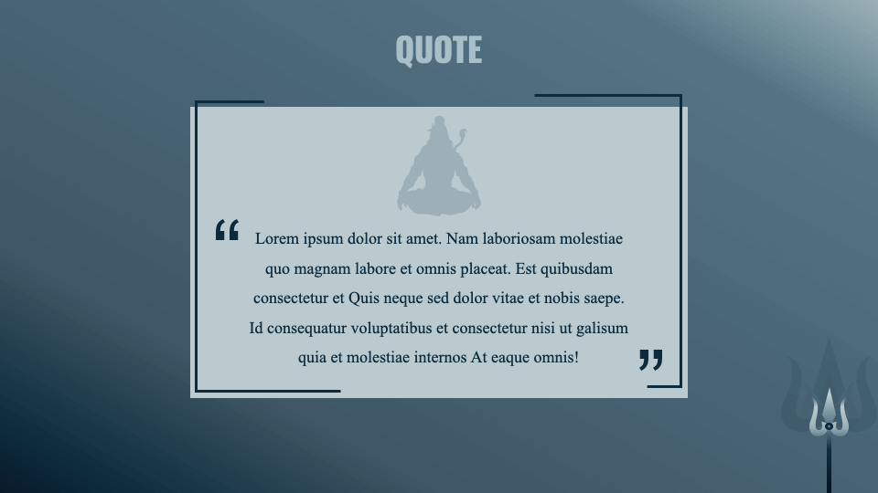 Lord Shiva Presentation Theme for PowerPoint and Google Slides - PPT Slides