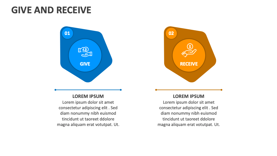 Give and Receive Template for PowerPoint and Google Slides - PPT Slides