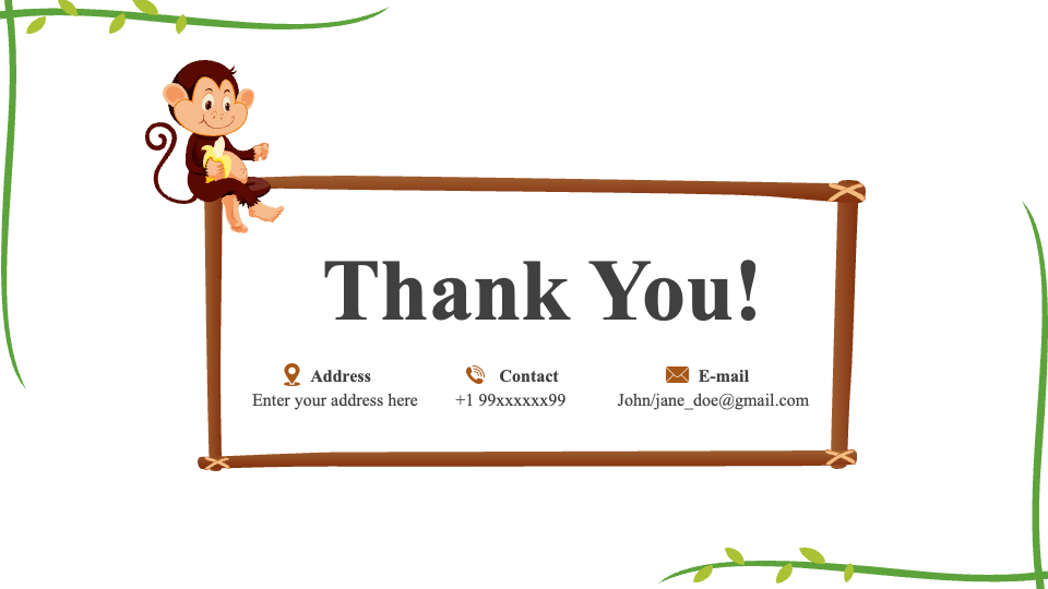 Free Monkey Theme for PowerPoint and Google Slides - PPT Slides