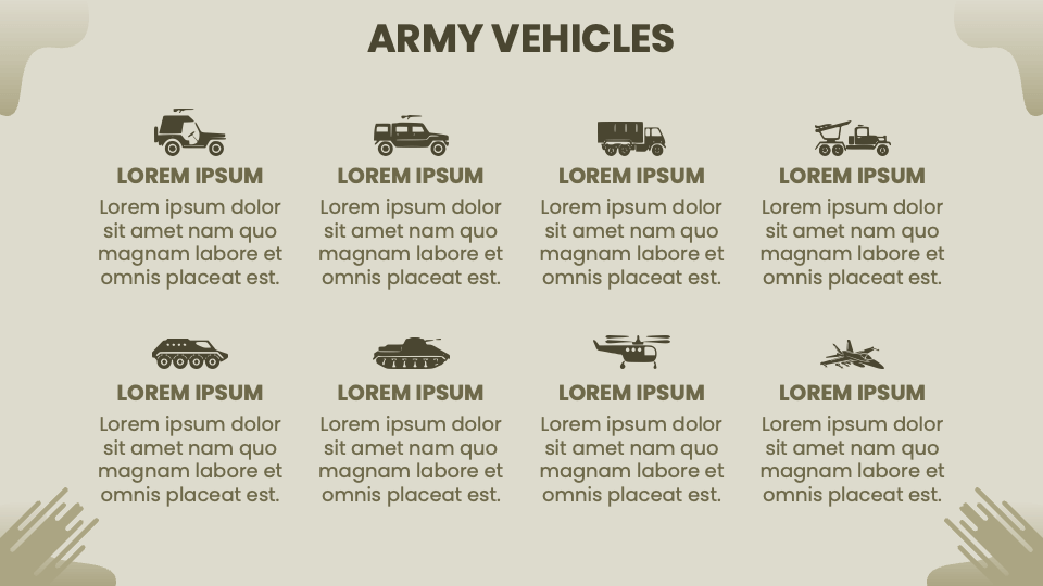 Free Military Theme for Google Slides and PowerPoint