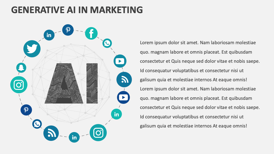 Generative AI in Marketing Template for Google Slides and PowerPoint - PPT Slides