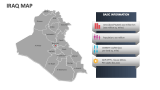 Iraq Map for Google Slides and PowerPoint - PPT Slides