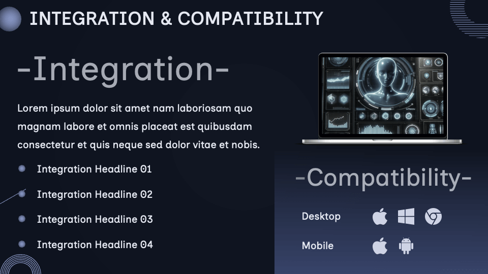 Software Demo Presentation for Google Slides and PowerPoint