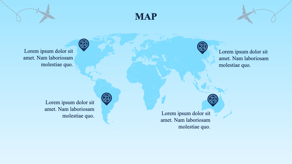 Free Airplane Theme for PowerPoint and Google Slides - PPT Slides