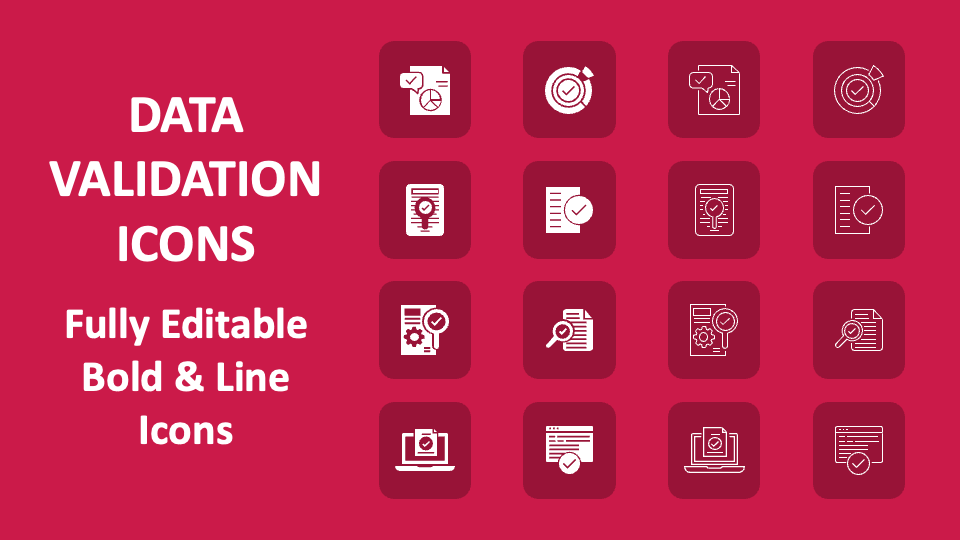 Data Validation Icon
