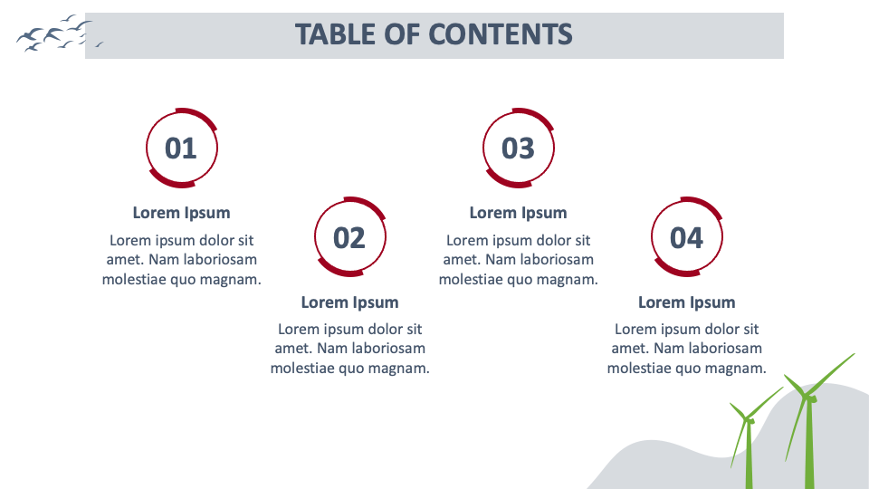 Windmill Presentation Theme for PowerPoint and Google Slides - PPT Slides