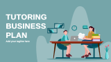 Tutoring Business Plan PowerPoint and Google Slides Template - PPT Slides