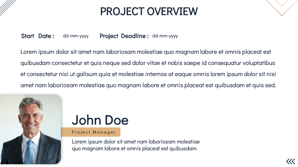 Project Status Update Meeting Template for Google Slides and PowerPoint ...