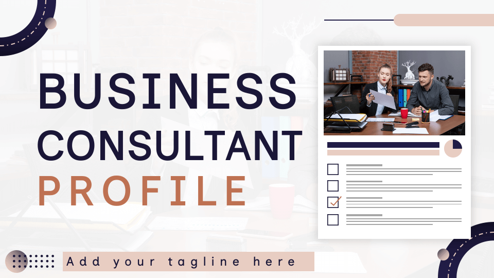 Business Consultant Profile Template for Google Slides and PowerPoint ...