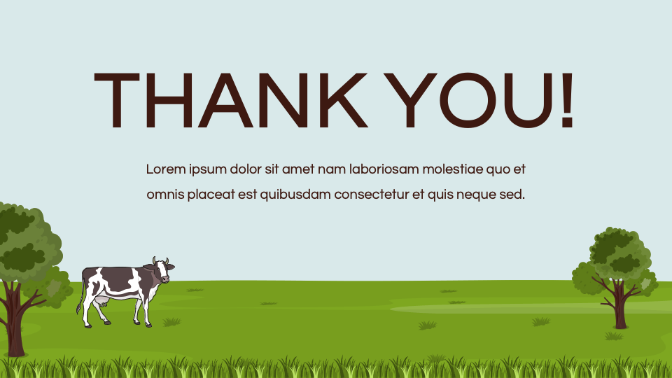 Free - Cow Presentation Template for Google Slides and PowerPoint - PPT ...