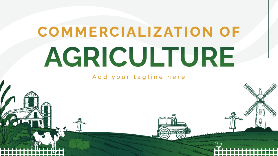 Commercialization of Agriculture Template for Google Slides and ...