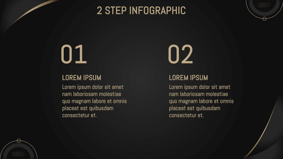 Modern Black Theme for Google Slides and PowerPoint