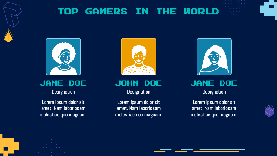 Free Video Game Theme for Google Slides and PowerPoint