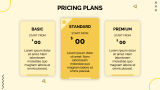 Minimal Yellow Presentation for Google Slides and PowerPoint
