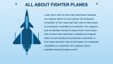 Free Fighter Plane Theme for Google Slides and PowerPoint