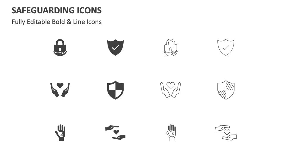 Safeguarding Icons for Google Slides and PowerPoint