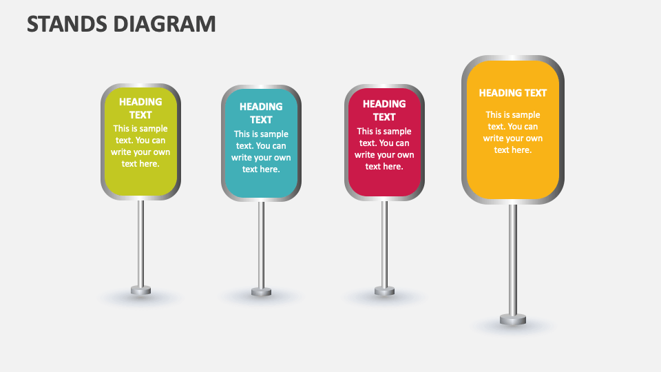 Stands Diagram Template for PowerPoint and Google Slides - PPT Slides