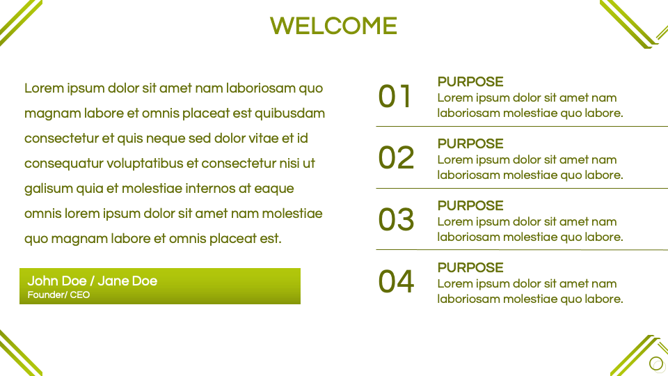 Year End Presentation Template for Google Slides and PowerPoint - PPT ...