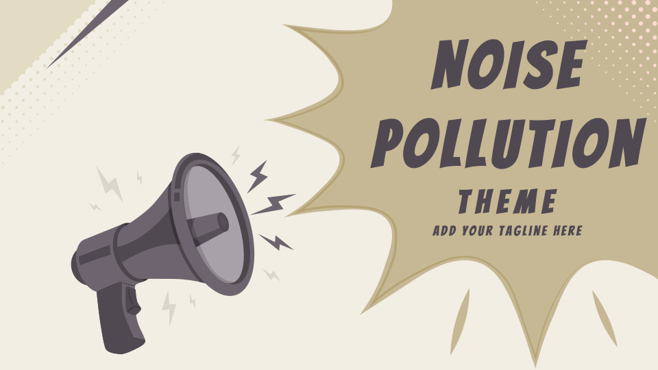 Free Noise Pollution Presentation Theme for Google Slides and PowerPoint Free Noise Pollution Presentation Theme for Google Slides and PowerPoint