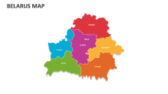 Belarus Map for Google Slides and PowerPoint - PPT Slides