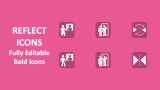 Reflect Icons for Google Slides and PowerPoint