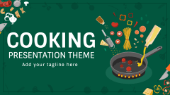 Free Cooking Presentation Theme for Google Slides and PowerPoint