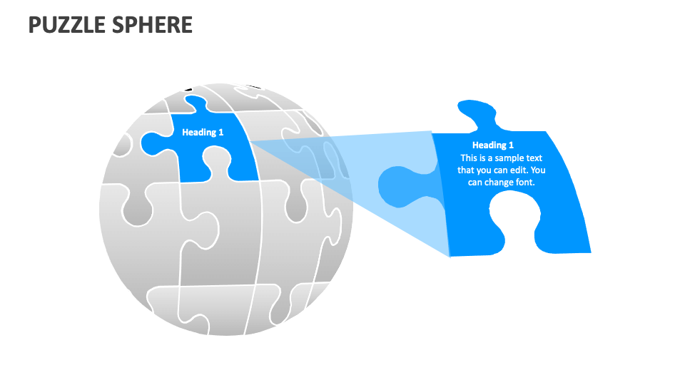 Puzzle Sphere Template for PowerPoint and Google Slides - PPT Slides