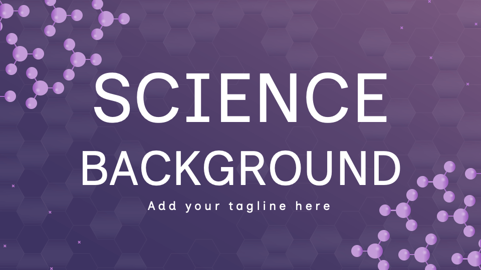 Free Science Background Presentation for Google Slides and PowerPoint