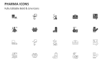 Pharma Icons for Google Slides and PowerPoint