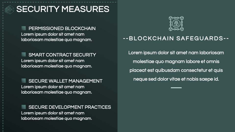 Blockchain Proposal Presentation for Google Slides and PowerPoint