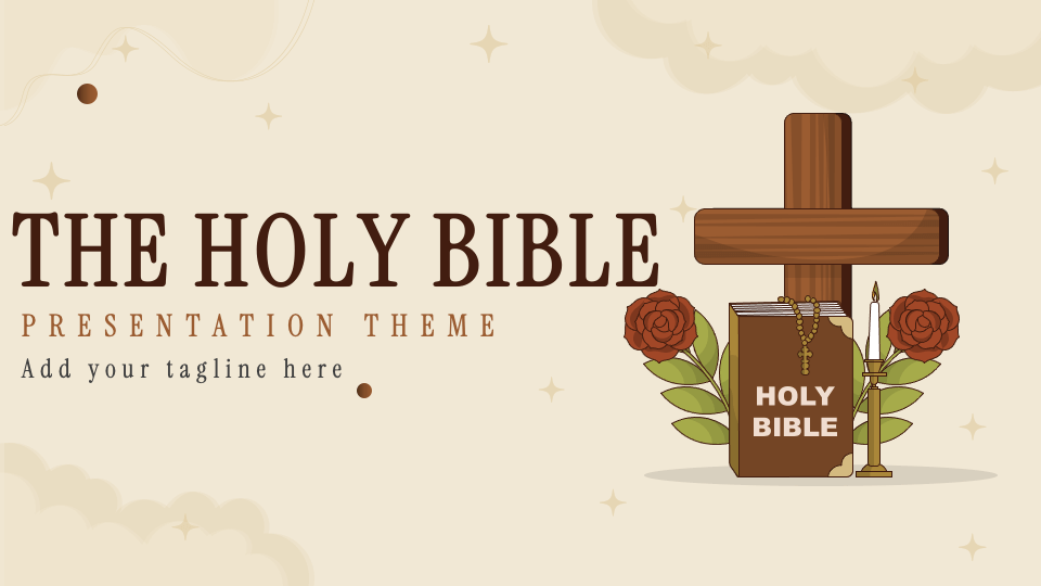 Free Bible Presentation Theme for Google Slides and PowerPoint
