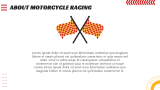 Free Motorcycle Race Presentation Theme for Google Slides and PowerPoint
