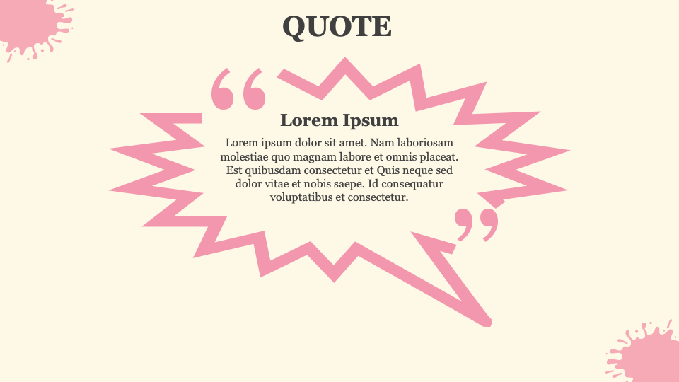 Splash Theme for PowerPoint and Google Slides - PPT Slides