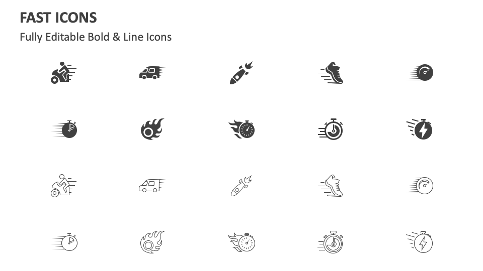 Fast Icons for Google Slides and PowerPoint